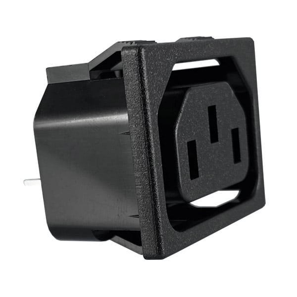 716W-X2/03 - IEC 60320 C13 Snap-in AC Power Outlet