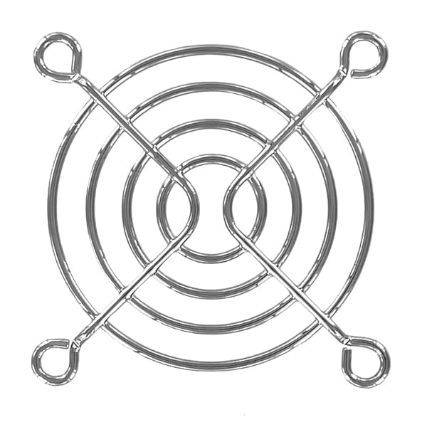 08147-SS - 60mm Wire Form Fan Guard - Qualtek Electronics