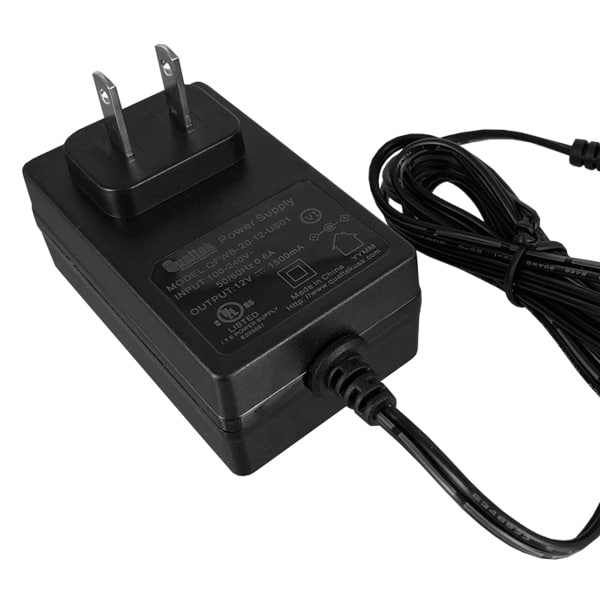 QFWB-20 Series - 20W Wall Mount Power Supply - Qualtek Electronics