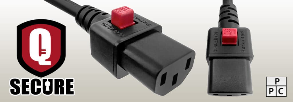 Q-Secure Locking Power Cords - Qualtek Electronics